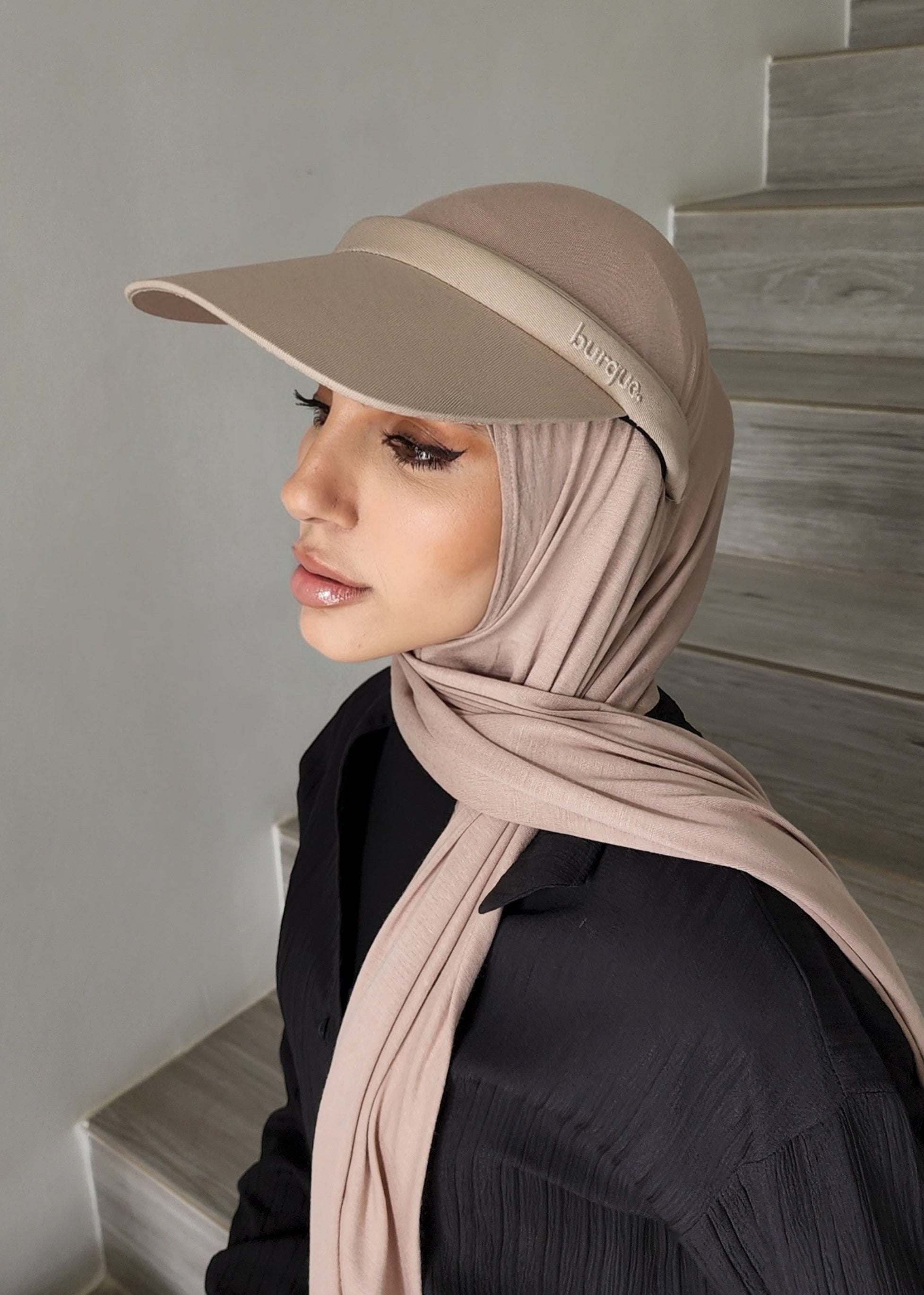 Burque 'VIBE' Visor 2.0 in Nude – burque.